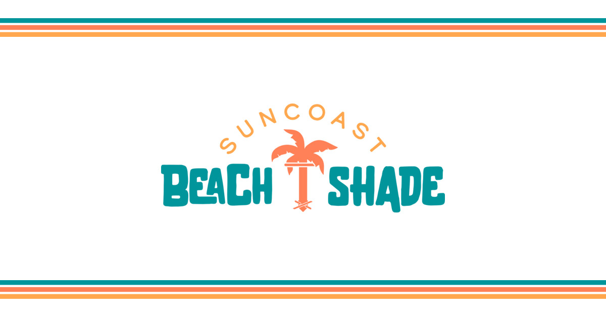 Suncoast Beach Shade | Florida-Made Beach Umbrella Anchors for the ...